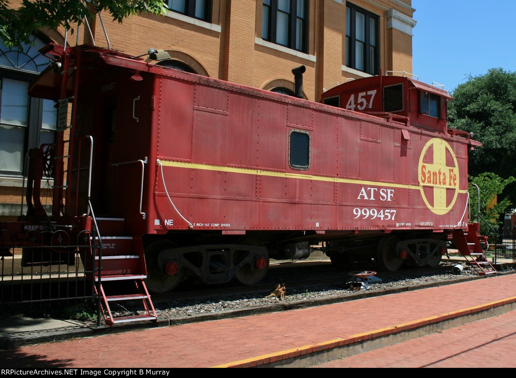 ATSF 999457 on display